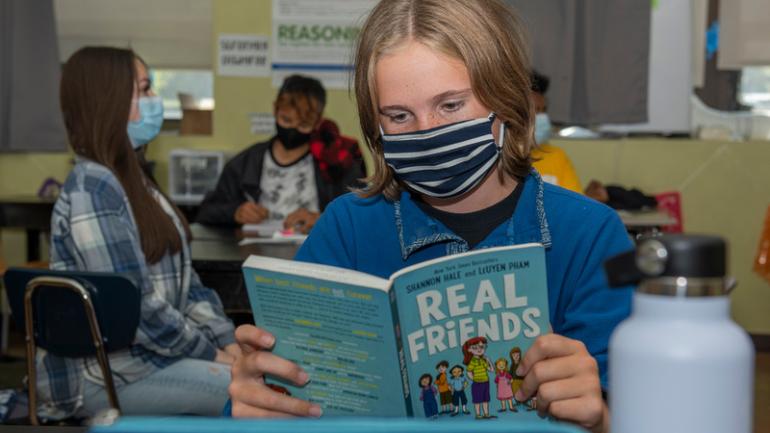 New Library Opens for Business at GMS | Gateway Schools